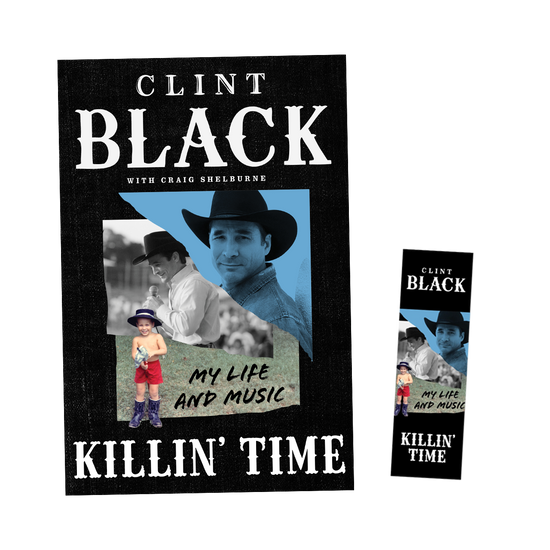 (PRE-ORDER) Clint Black 2026 Killin' Time Book Bundle – Clint Black ...